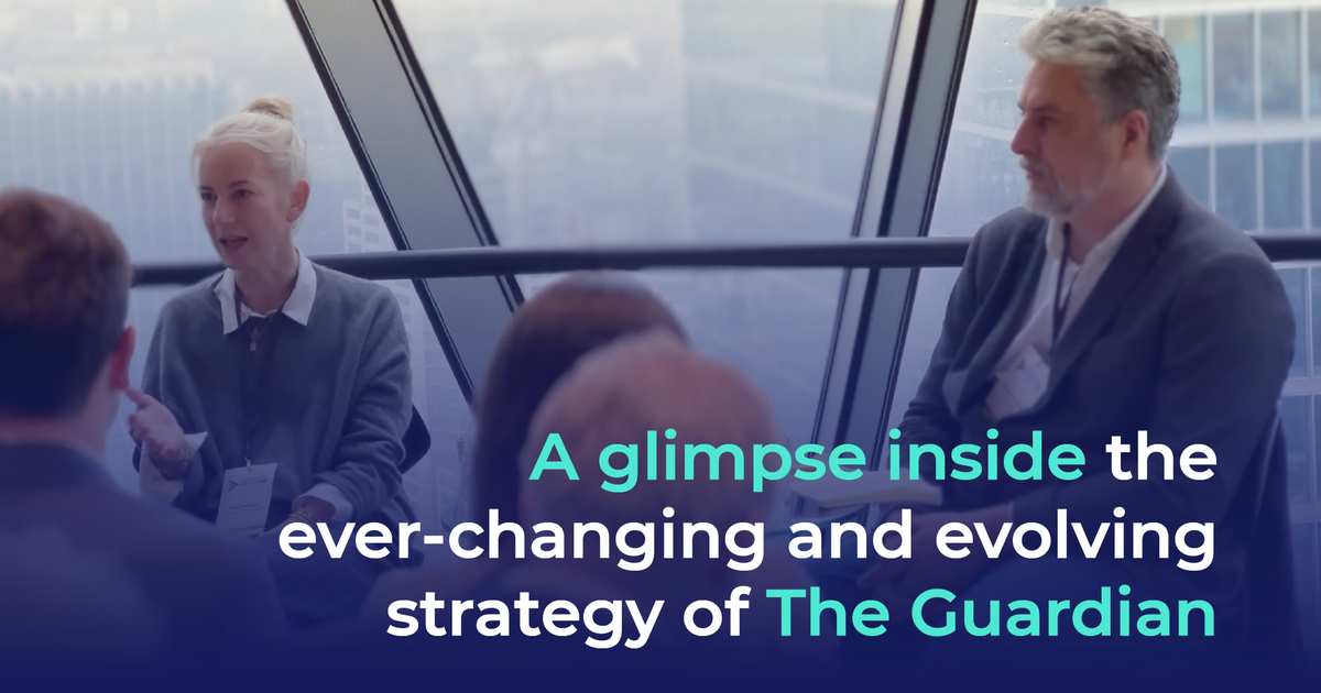 A glimpse inside the ever-changing and evolving strategy of The Guardian
