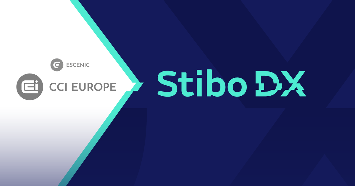 CCI and Escenic are now Stibo DX