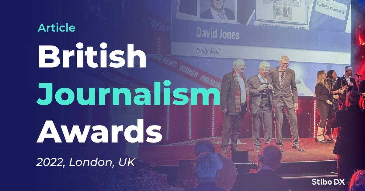 Congratulations to the winners of this year’s British Journalism Award